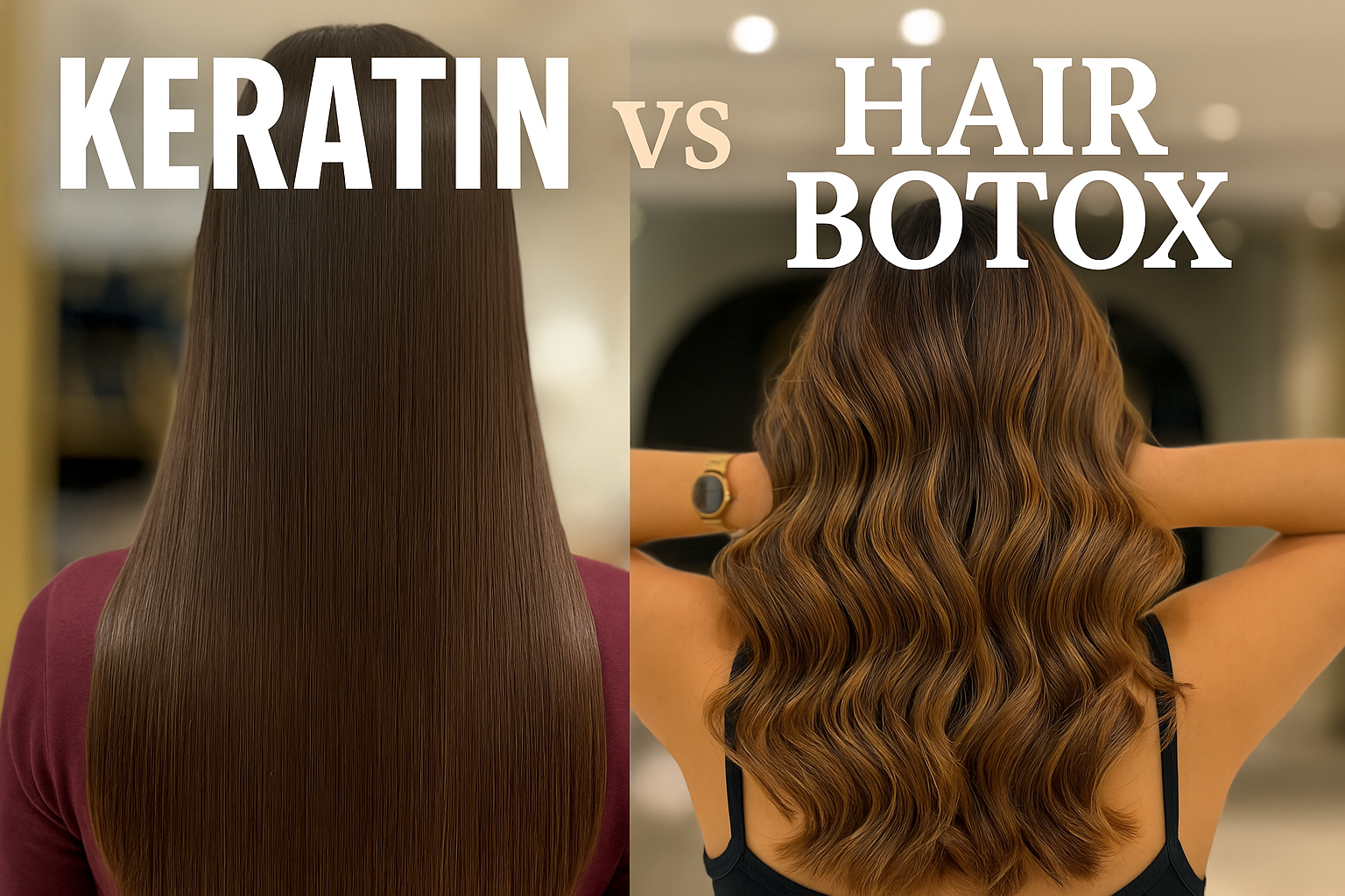 Keratin vs Hair Botox - Anlon Art Salon